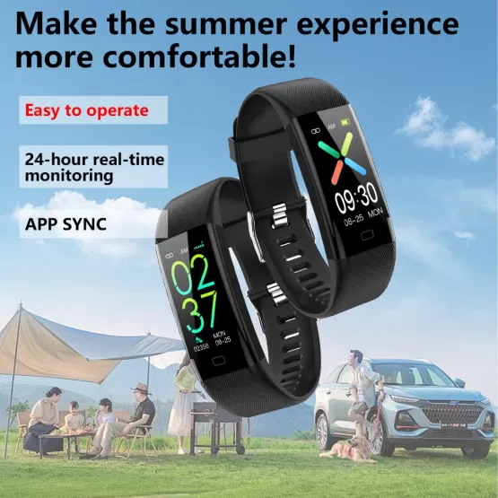 INF Smartwatch compatible with Joeme Fit – Blood Pressure, SpO2, Heart